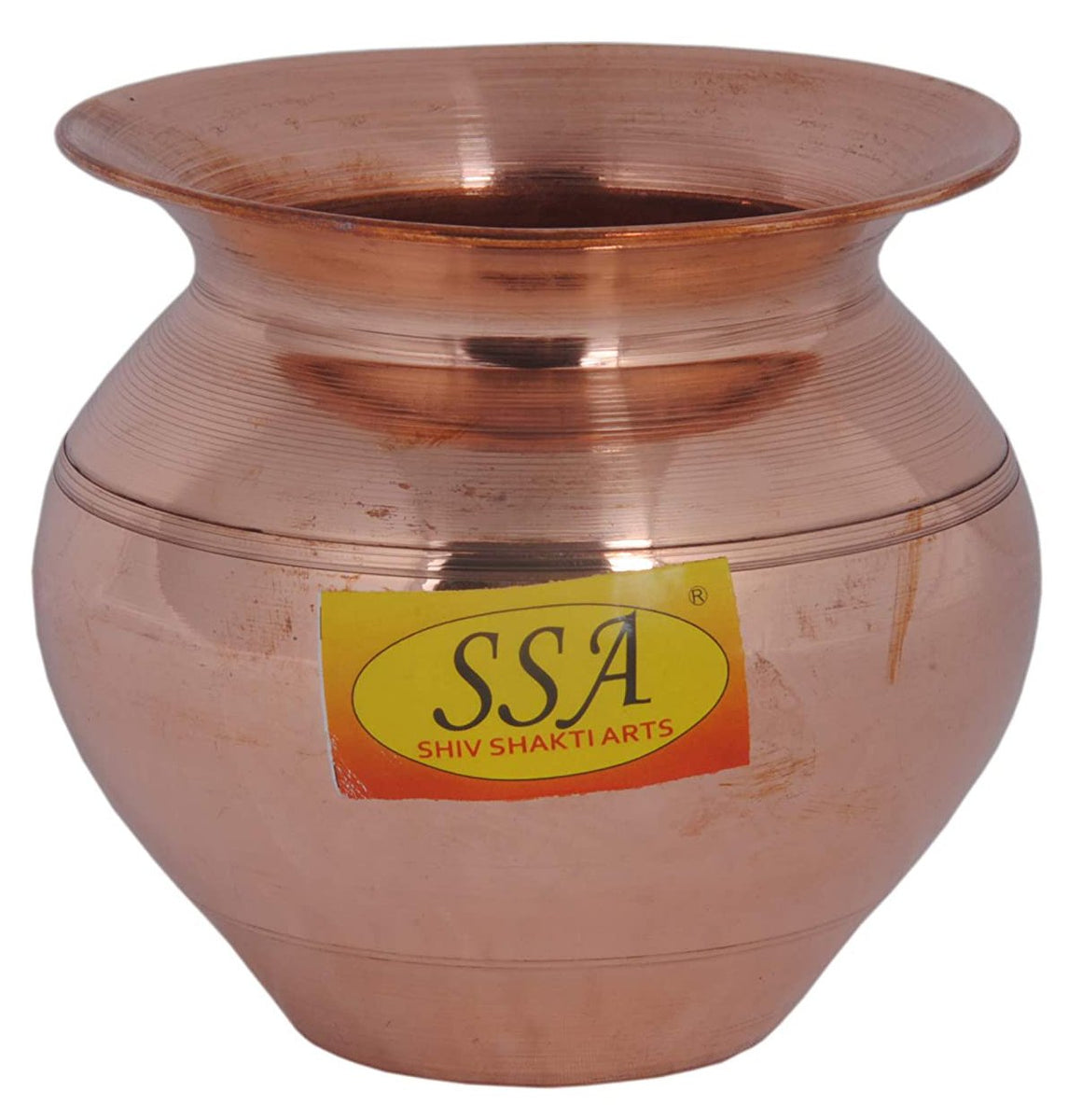 Pure Copper Small Kalash Lota - for Temple Use & Pooja Purpose(Kumkuma ...