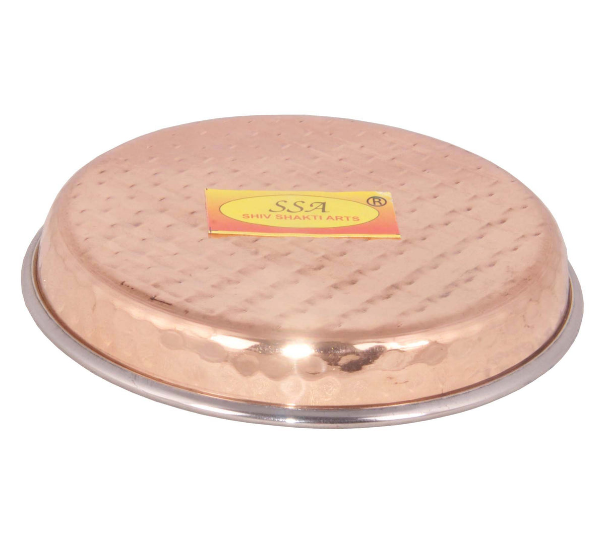 Pure Stainless Steel & Copper Pudding Plate | Plate | Dessert Pudding ...