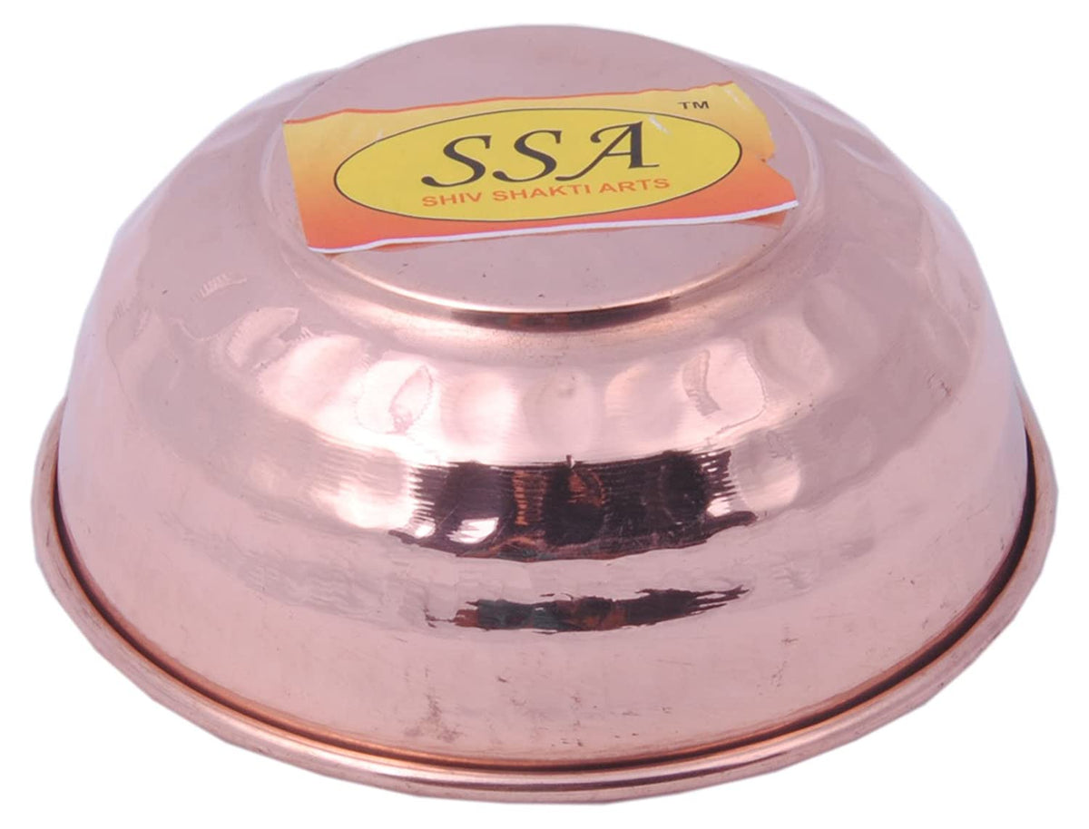 Handmade Copper Katori Bowl Capacity=125 ml – SHIV SHAKTI ARTS