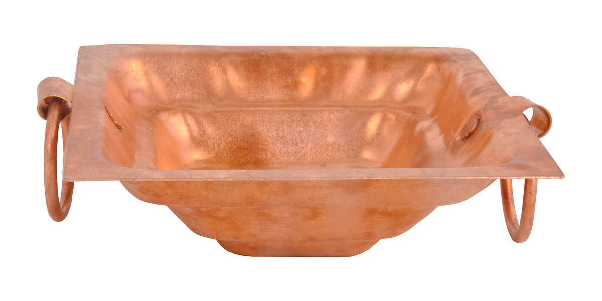 100% Pure Copper hawan Kund | Yagya Kund | Poojan Home - Temple, Ritua ...