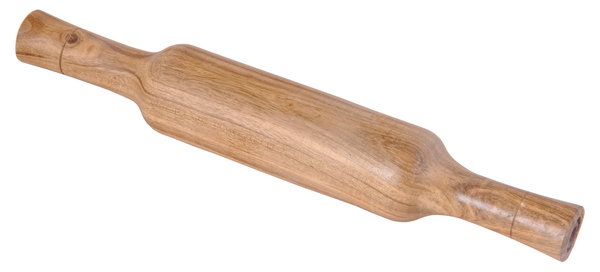Brown Wooden Belan for Chapati/ Roti / paratha / Puri / Papad | Wooden ...